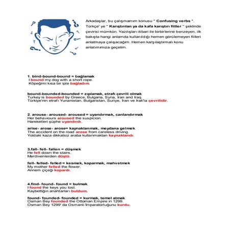 Confusing verbs | PDF