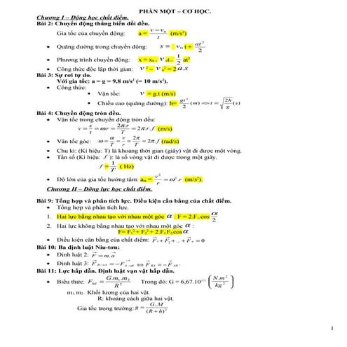 Phần 1: Cơ lý thuyết liên kết | PPT