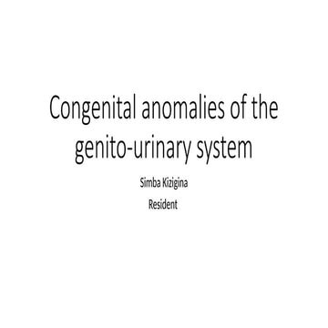Congenital anomalies of the genito-urinary system.pptx