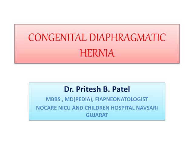 DIAPHRAGMATIC HERNIA .pptx