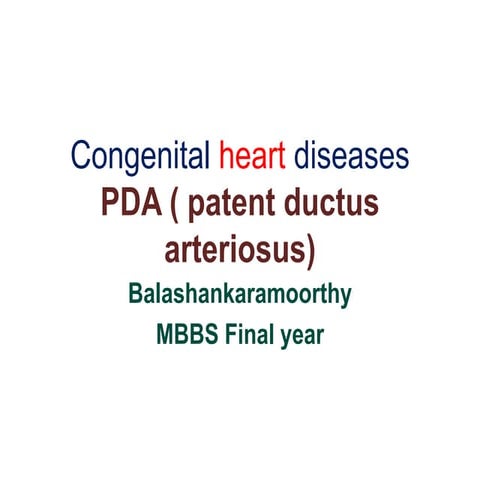 Patent Ductus Arteriosus (PDA) Echocardiographic Assessment: Anatomy ...