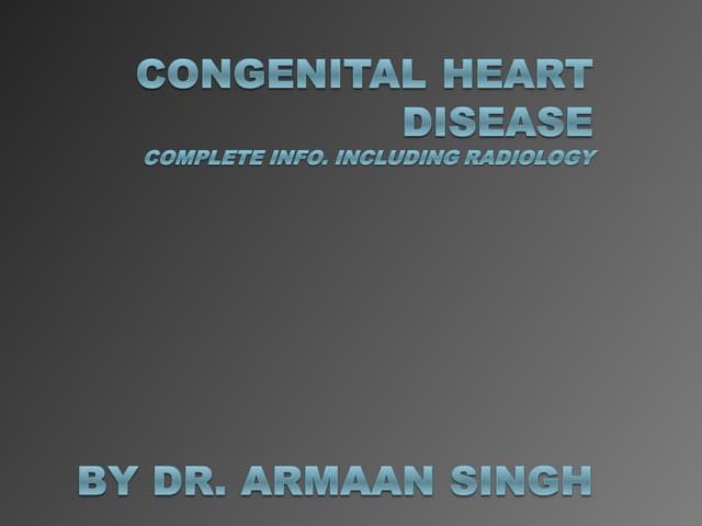 Tetralogy of fallot | PPT