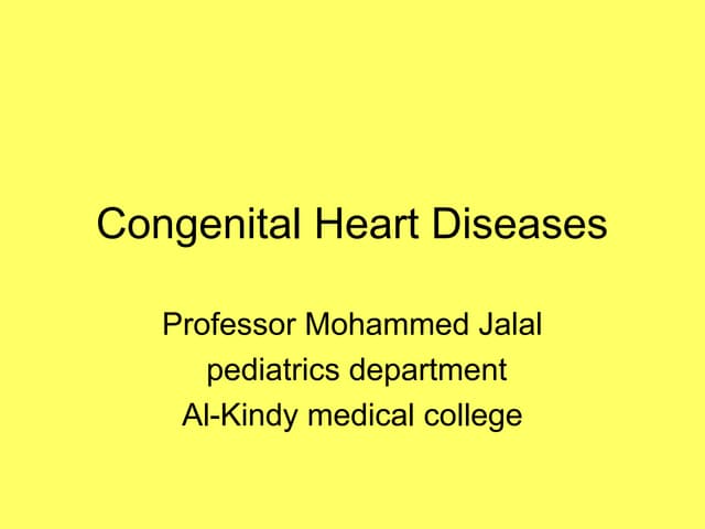Patent Ductus Arteriosus (PDA) | PPTX