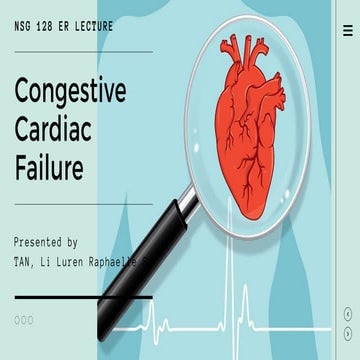 Congestive cardiac failure | PPT