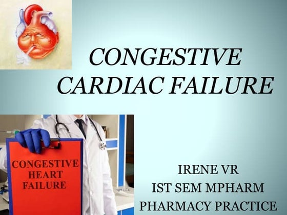 Heart Failure.pptx pharmacology diseases | PPT