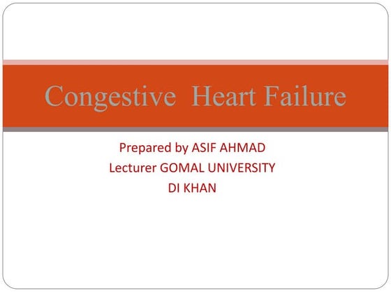 Pathophysiology of Heart Failure - Pathology - ATOT | PPT