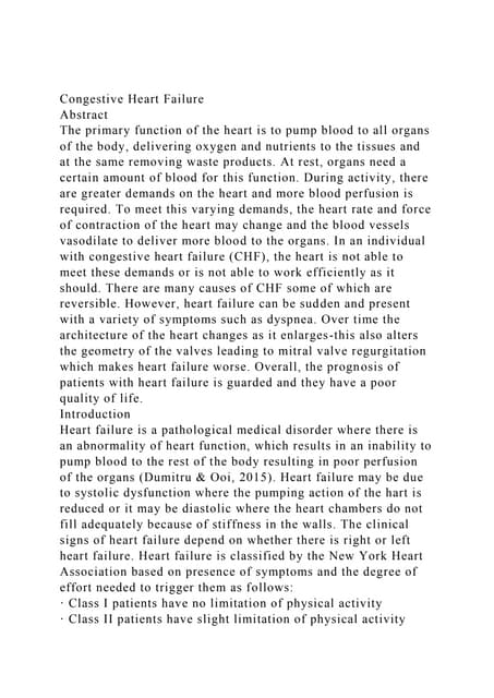 Congestive Heart Failure.docx