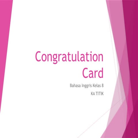 functional text, congratulation card kelas 8 english kurikulum merdeka ...