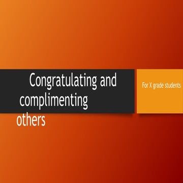Congratulation & Compliment expression.pptx