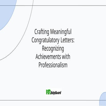 Congratulation Letter, Congratulations on Job Promotion | PPT