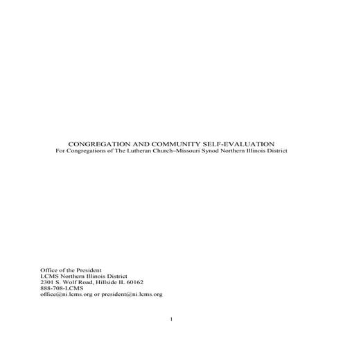 Congregation self evaluation-draft 3- 0911 | DOCX