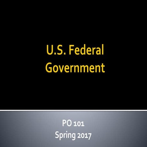 PO 101 Congress | PPTX