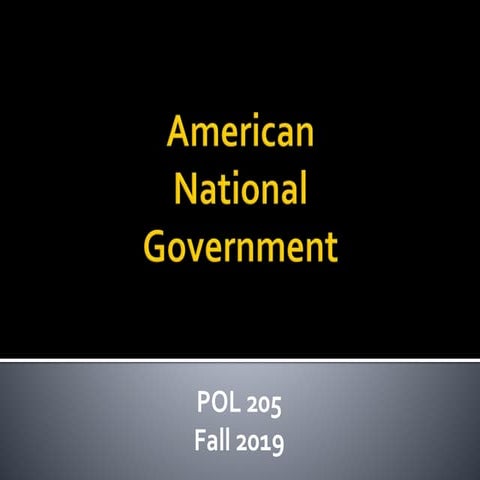 Chapter 7 Congress | PPTX