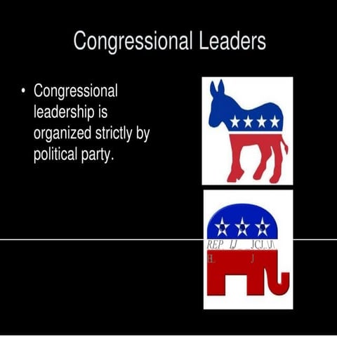 Congressional Leadership 2025 American Government | PPTX