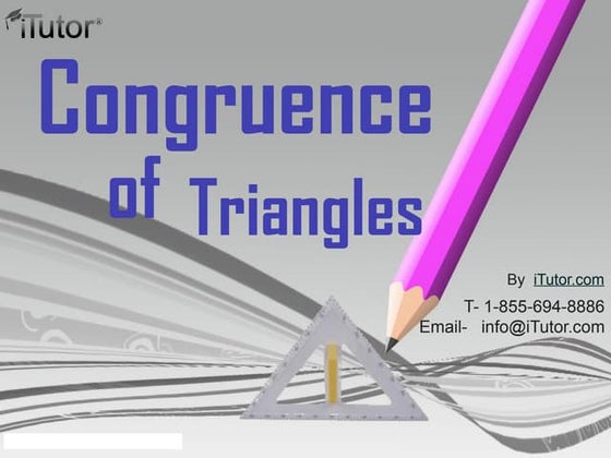 Congruent Triangles | PPT