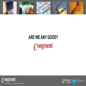 Congruent info-tech