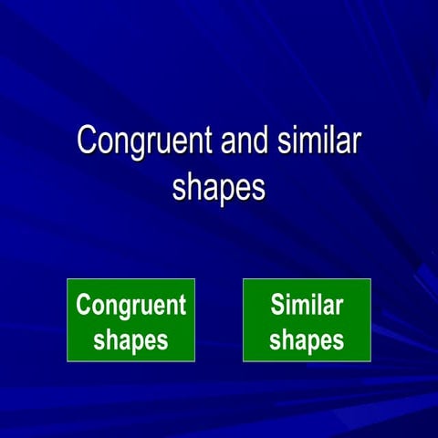 Congruent and similar_shapes | PPT
