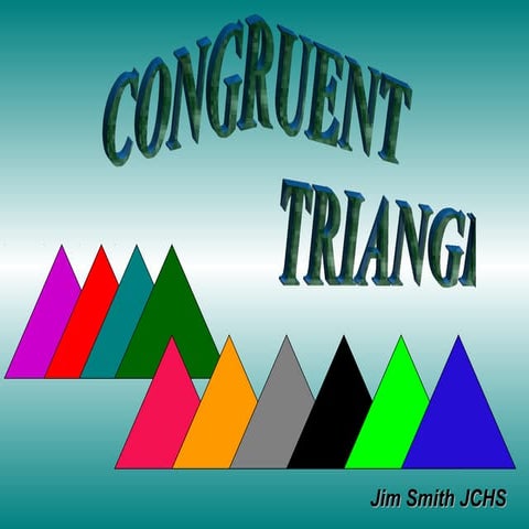 Congruent triangles | PPT