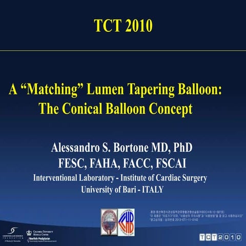 Conic Vascular 4 Tct Pdf Importante Detalle Producto Ppt