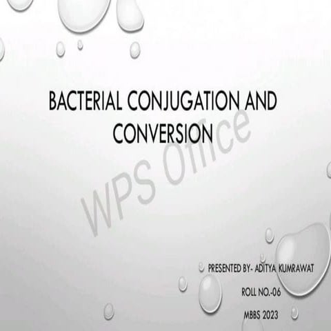 gene Transfer conjugation and conversion.pptx