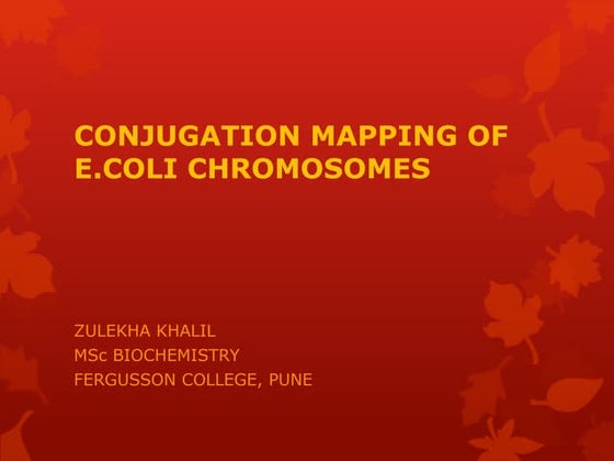Conjugation: Discovery, F+, F- and Hfr conjugation, F- genetic crosses ...