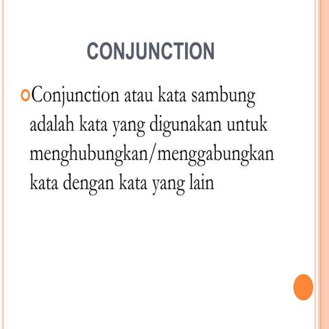Conjunction | PPTX
