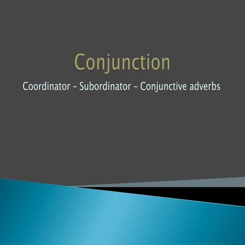 Conjunction | PPT