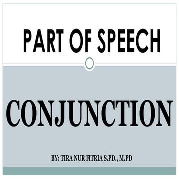 Conjunction | PPT