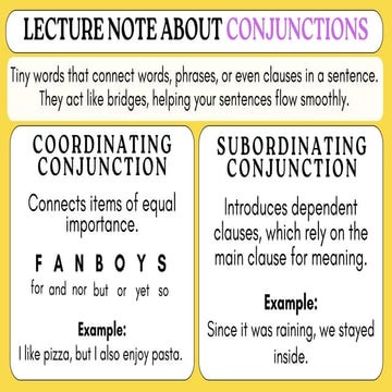 Conjunctions, Cause and Effect Relationship, and Spelling Practice ...