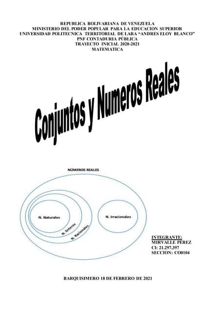 Números Reales | PPTX | Science