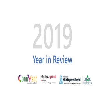 Connect Ventures 2019 year in review | PPT