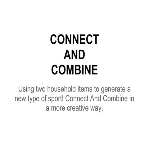 Connect And Combine! | PDF