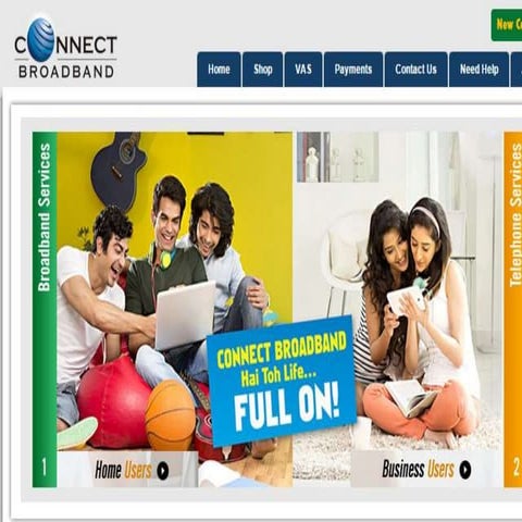 Connect broadband Plans | PPTX