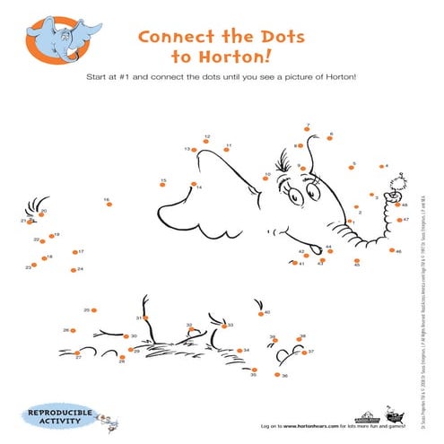 Connect Dots Horton | PDF