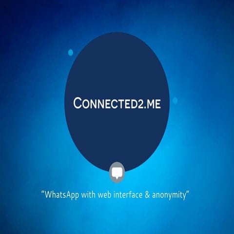 Connected2me Pitch Deck | PDF