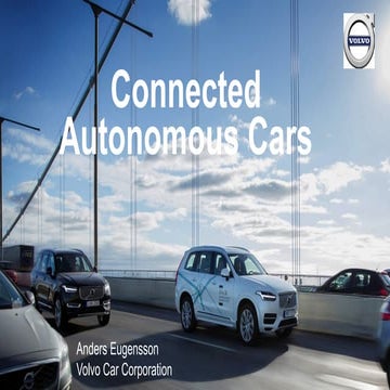 Connected automated cars | PDF