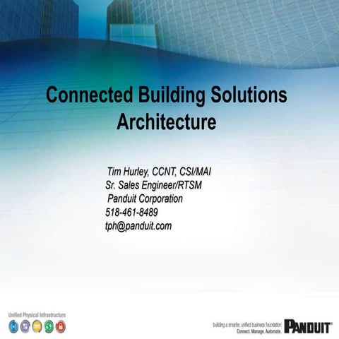 Connected Building Reference Architecture Nysspe | PPTX
