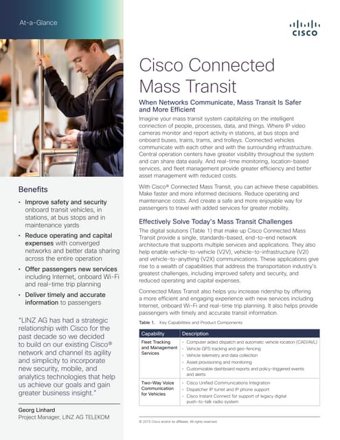 Davra Iot Solution Connected Mass Transit Pdf Computer Networking