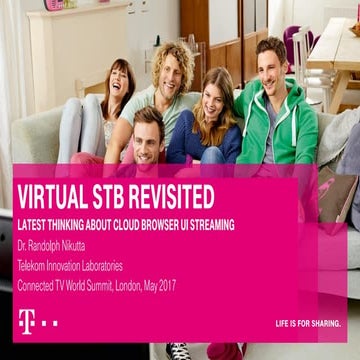 Virtual STB / Cloud UI Streaming revisited | PDF