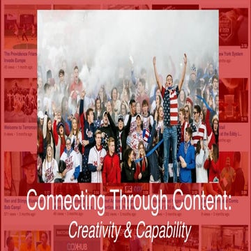 Connecting Through Content | PPT