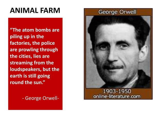 Animal Farm Powerpoint Intro | PPT