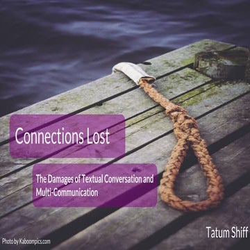 The Miscommunication with communicating | DOCX