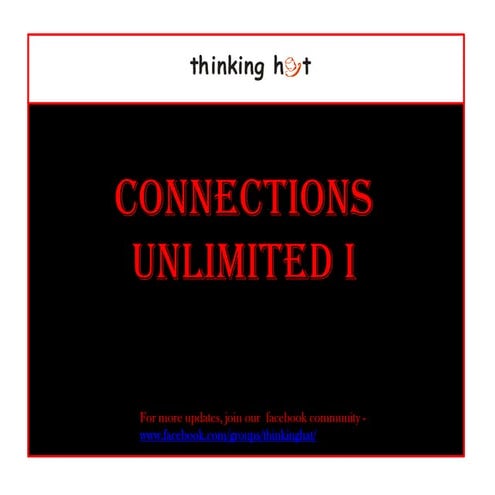 Connections unlimited i | PDF