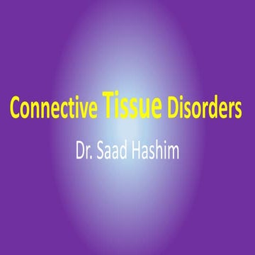 Connective Tissue Disorders.pptx