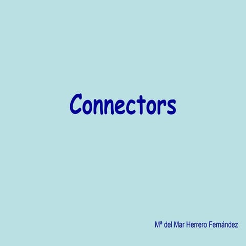 Connectors | PPT