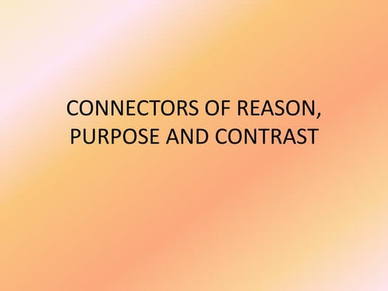 Conjunctions powerpoint | PPT