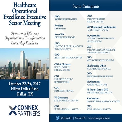 Healthcare Operational Excellence Executive Meeting | PDF