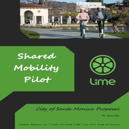 Lime Scooter Presentation: Reimagining Seattle Urban Life Through the ...