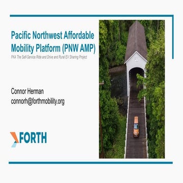 Pacific Northwest Affordable Mobility Platform (PNW AMP) by Connor ...