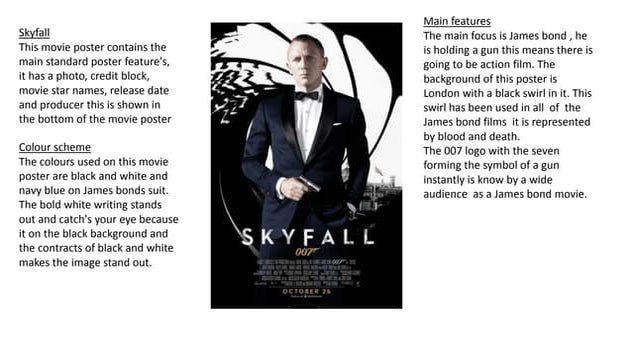 James Bond Poster Skyfall